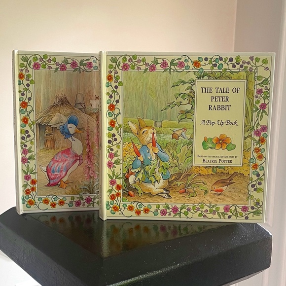Beatrix Potter | Toys | Two Beatrix Potter Popup Books Peter Rabbit And ...